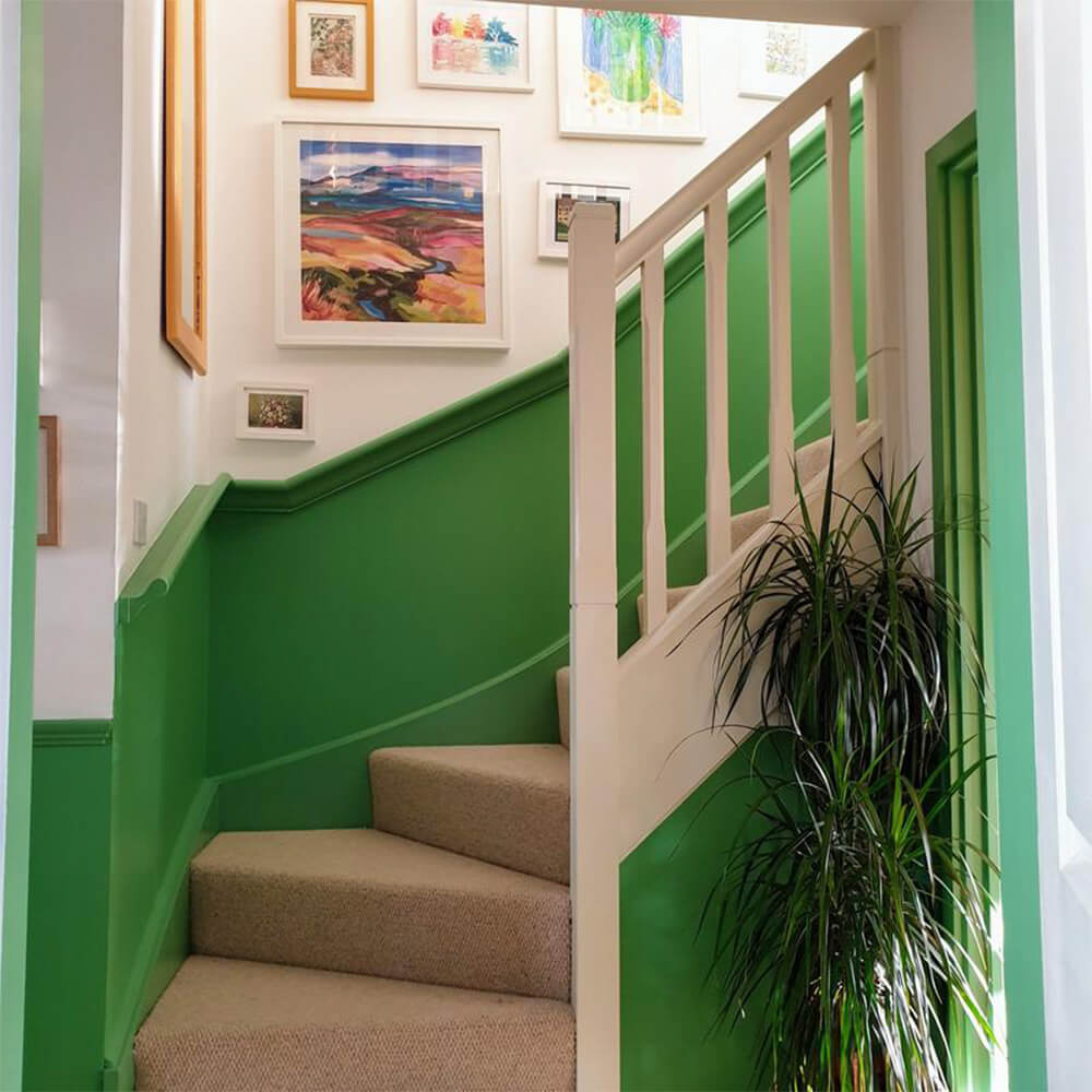 Farrow & Ball Emerald Green (W53) - Archiefkleur - Paint-Paper.nl