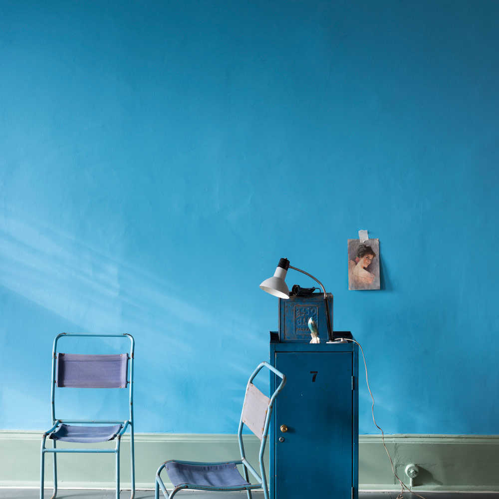 Farrow & Ball St Giles Blue (280) - Archiefkleur - Paint-Paper.nl